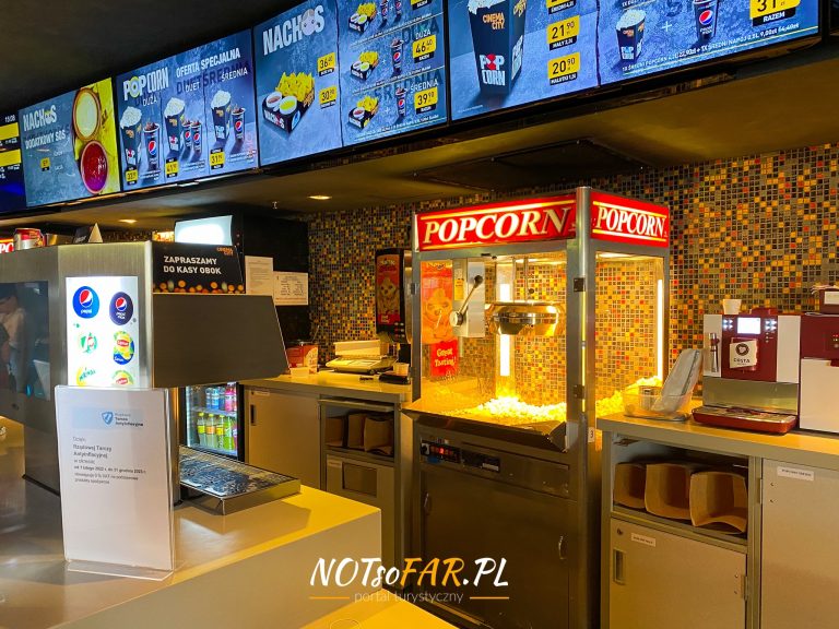 Menu w Cinema City. Cennik jedzenia 2025 - NOTsoFAR